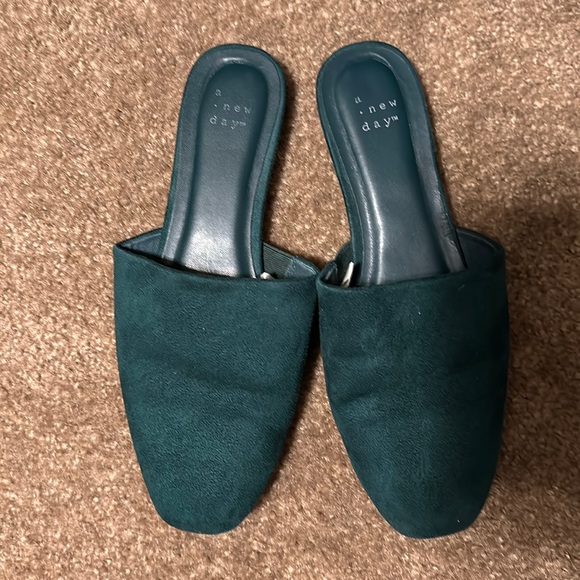 a new day | Shoes | Dark Green Slip Ons | Poshmark